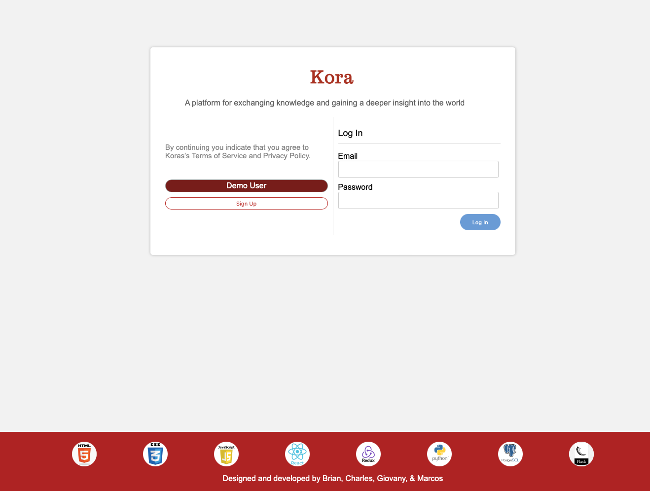 GitHub - CharlesMich/kora-group-project